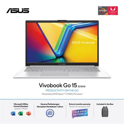 Asus Vivobook Go Oled E Fa Oled Amd Ryzen U Cool Silver Lazada Indonesia