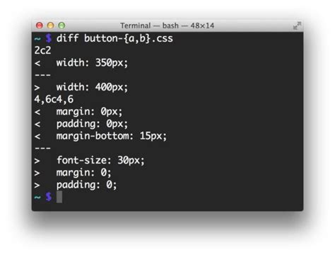 Icdiff Side By Side Highlighted Command Line Diffs Commandline
