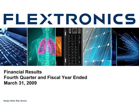 Flextronics International Ltd Earning Presentation Pdf
