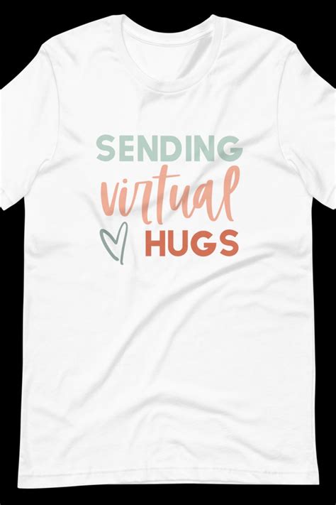 Virtual Hugs In Color Shopperboard