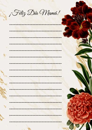 12 Cartas Para El Día De La Madre Plantillas Tips Todosobrecolores