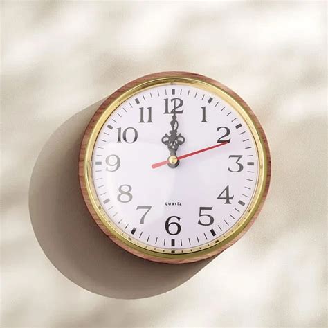 High Precision Quartz Clock Insert Movement With Clear Arabic Numerals