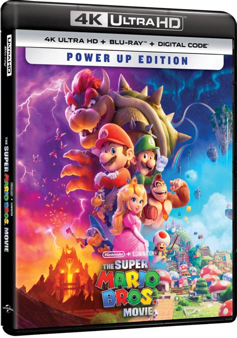 Level Up With The Super Mario Bros Movie Now On Dvd Blu Ray And