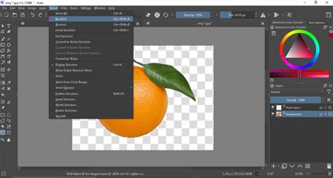 How To Make Background Transparent In Krita Graphic Pie