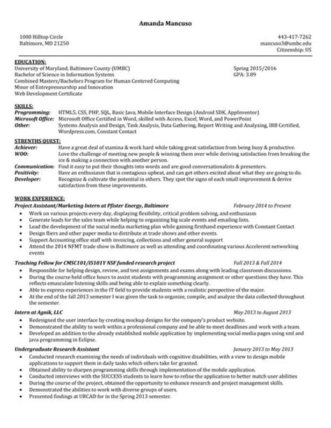Mancuso Official Resume No Graphics Pdf