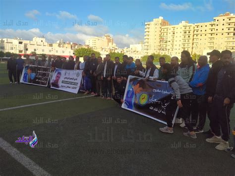 حزن وإصرار شاهد اول تدريب للاعبي نادى مطروح بعد وفاة لاعبهم فى الملعب