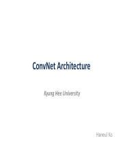 Understanding ConvNet Architecture CNN Components And Case Course Hero