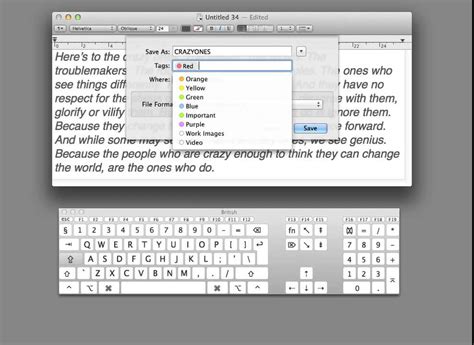 Navigating A Mac Osx Save Dialog Box With Just Your Keyboard Demonstration Youtube