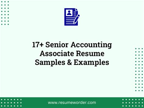 Cpa Resume Examples And Tips 20 Free Samples Resumeworder
