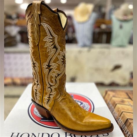 Hondo Shoes Hondo 3432l Womens Triad Boots Snip Toe Poshmark