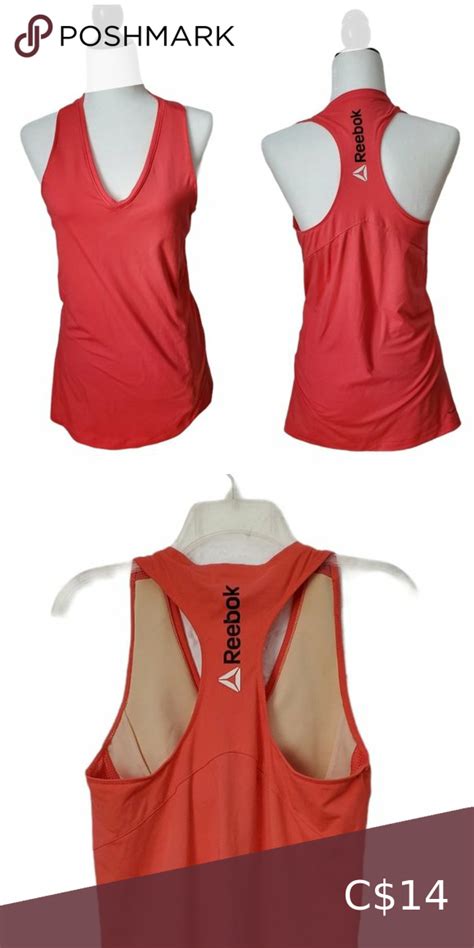 Reebok Racerback Top With Integrated Bra