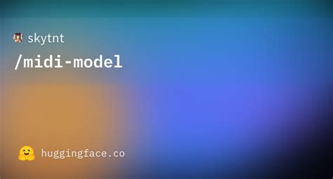 Skytntmidi Model · Hugging Face