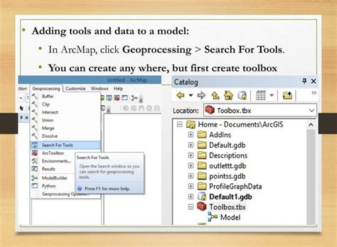 Model Builder In Arcgis PPT