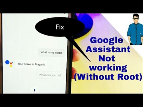|Fix|Google assistant not working on any Android phone (without root ...