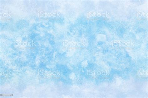 파스텔 색상 겨울 블루 얼음 텍스처 추상적 또는 자연 수채화 페인트 배경 거친에 대한 스톡 사진 및 기타 이미지 거친 겨울 계절 Istock