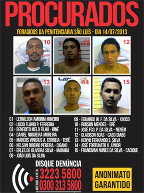 G Polícia recaptura dois fugitivos de Pedrinhas e investiga últimas fugas notícias em Maranhão