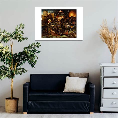 Hieronymus Bosch Christ In Limbo Dark — Spiffing Prints