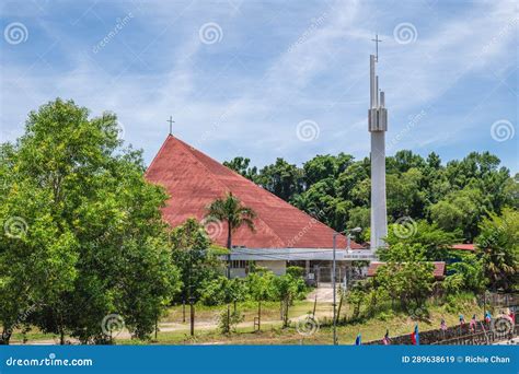 Sacred Heart Cathedra In Kota Kinabalu Sabah East Malaysia Stock