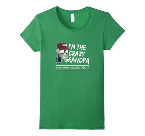 Im The Crazy Grandpa T Shirt Funny Grandfather Tee