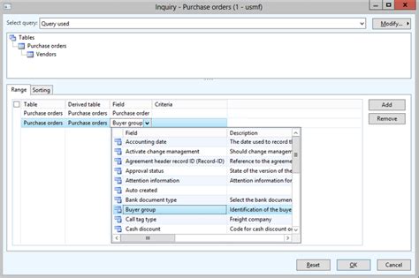 Using The Query Dialog To Create More Advanced Filters Dynamics AX Tip Of The Day