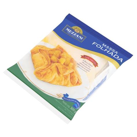 Massa Folhada Mezzani Pacote 300g Campelo