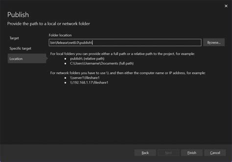 How To Publish A NET Application As A Standalone Executable File Jonathan Crozier
