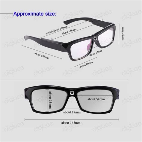 1080p Hd Camera Glasses Tr90 Flex Frame Dgitrends
