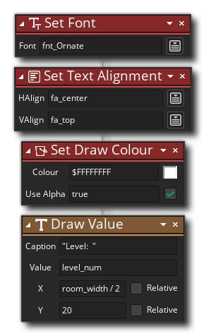Set Text Alignment