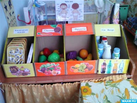 Игры продукты для игры в магазин своими руками: Ширма для сюжетно ...
