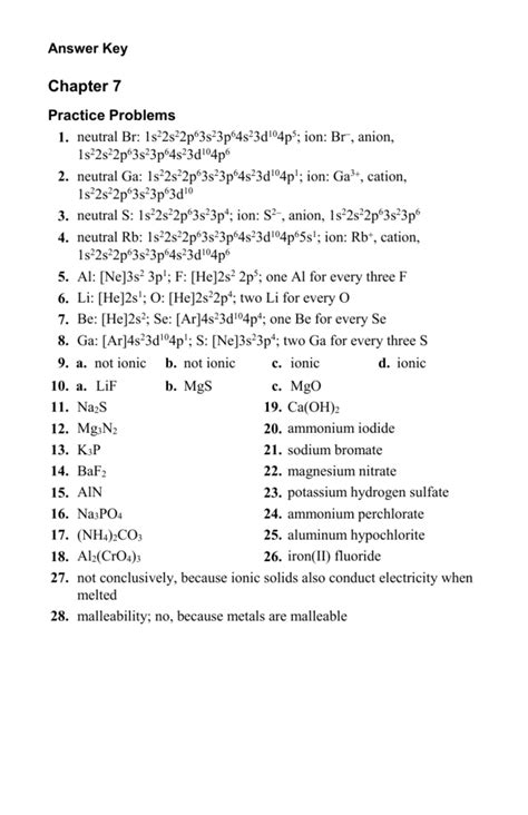Ion Formation Worksheet Answer Printable Calendars At A Glance