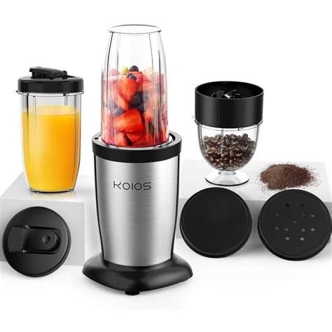 KOIOS 850W Personal Blender For Shakes And Smoothies 11 Pieces Single