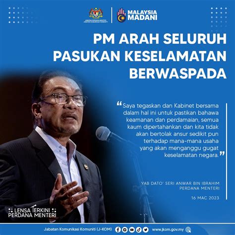 Jabatan Komunikasi Komuniti J KOM On Twitter 1 Perdana Menteri