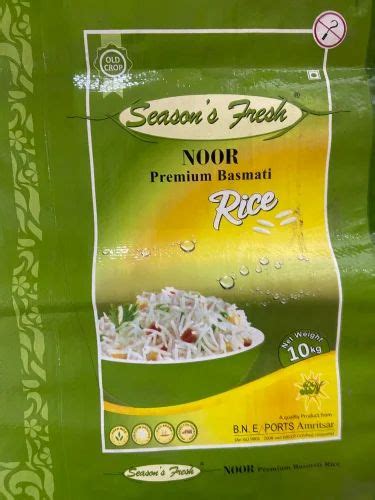 Printed Rice Packaging Bag Kg At Rs Kilogram In Gautam Budh Nagar ID