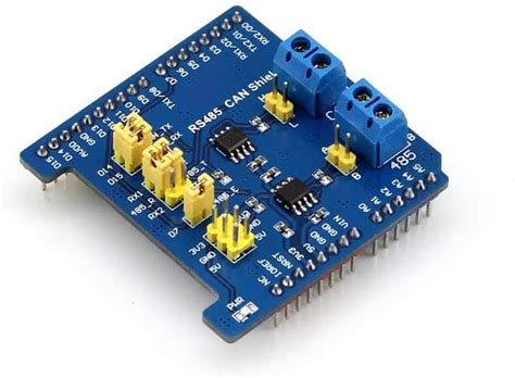 waveshare rs485 can shield enable rs485 can communication