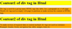 Div Tag In Html A Quick Glance Of Div Tag In Html With Examples