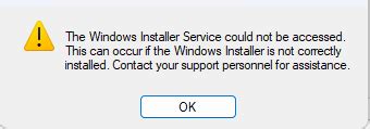 Windows Installer Is Not Correctly Installed Service Cannot Be Accessed How To Fix It