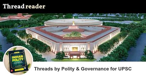 Polity And Governance For Upscs Threads Thread Reader App