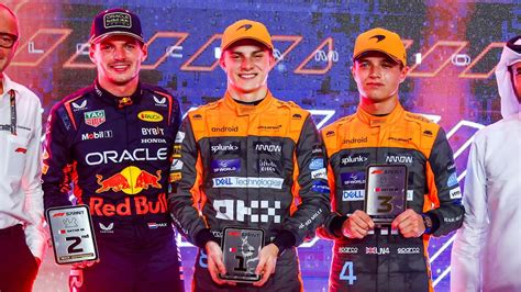 Qatar Grand Prix 2023 Oscar Piastri Wins Sprint Race Max Verstappen