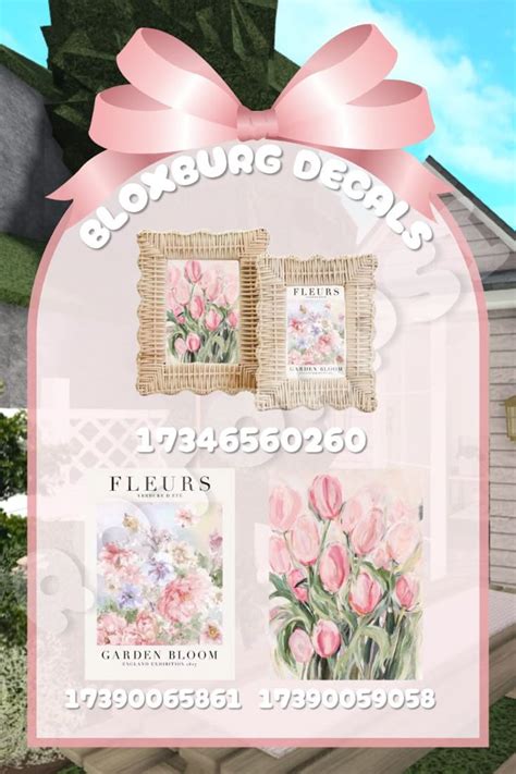 Welcome To Bloxburg Artworkpicturepainting Decal Codes In 2024