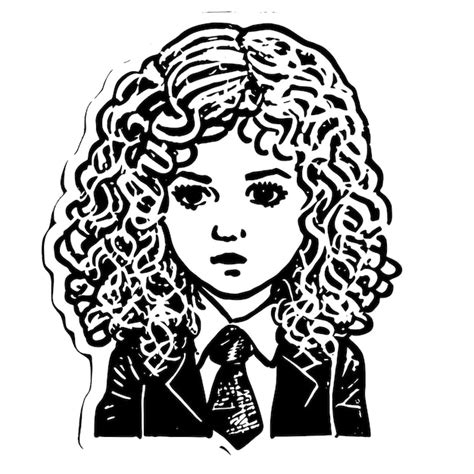 Premium Vector Cute Princess Chibi Girl Hand Drawn Cartoon Sticker