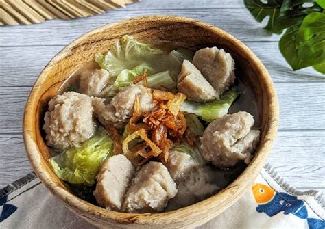 Resep Bakso Kuah Simple Oleh Riya Malikha Cookpad