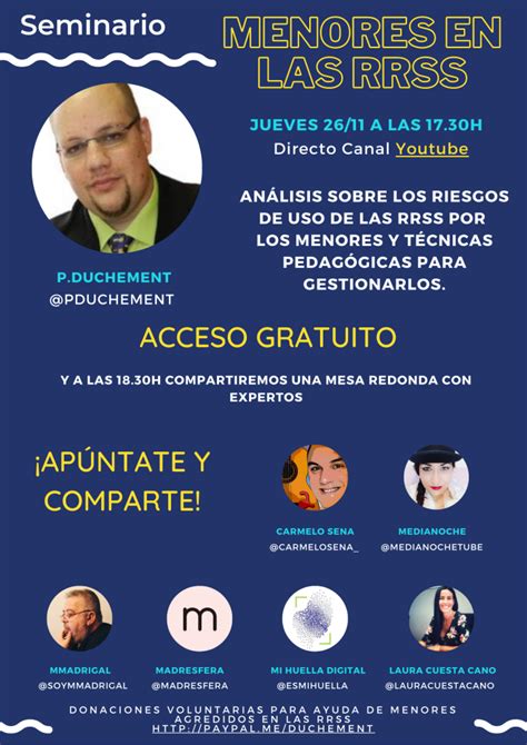 Menores En Las Redes P Duchement
