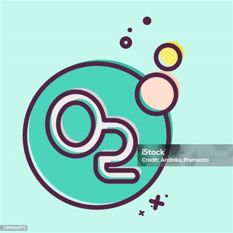 아이콘 산소 공기 기호와 관련이 있습니다 Mbe 스타일 심플한 디자인 편집 가능 개념에 대한 스톡 벡터 아트 및 기타 이미지 개념 건강관리와 의술 곡선 Istock