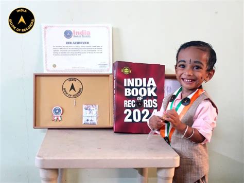 Sa Hruthvik Sai Raju Ibr Achiever India Book Of Records