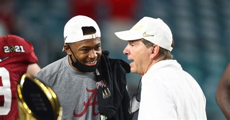 Nick Saban Meant A Lot To Philadelphia Eagles Devonta Smith Landon