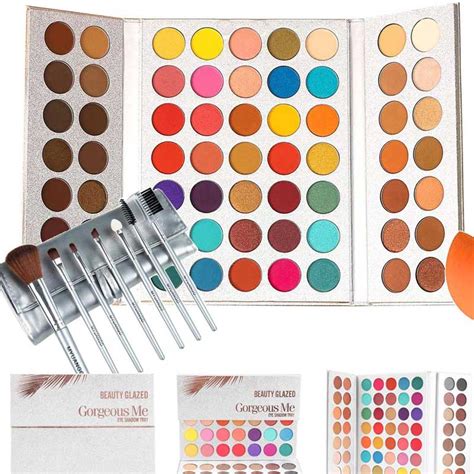 Beauty Glazed Gorgeous Me Eyeshadow Palette 63 Colors Kit Eshaistic Pk
