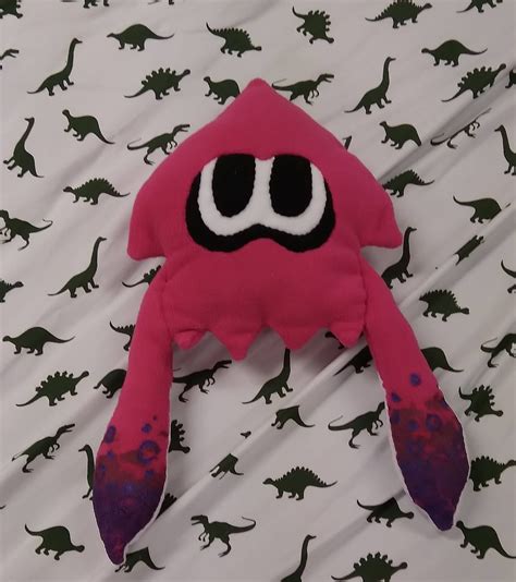 Splatoon Inspired Inkling Plush Etsy