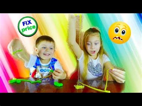 Фикс Прайс/Слаймы из Fix Price Лизун и Жвачка для рук Video for Kids ...