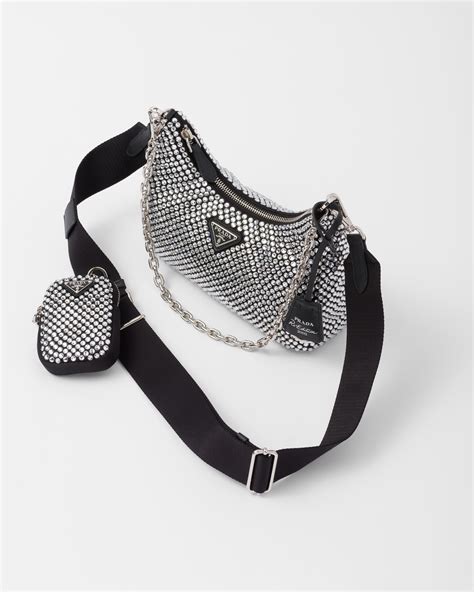 水晶色 Prada Re edition 2005 Duchess 手袋 PRADA