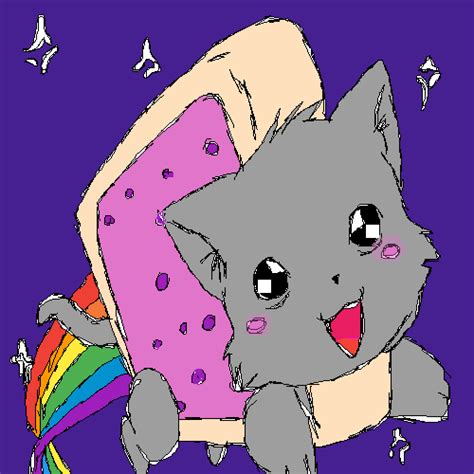 Editing Nyan Cat Free Online Pixel Art Drawing Tool Pixilart